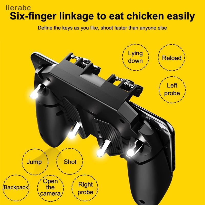 LIE PUBG Controller Control For Phone Gamepad Joystick Trigger Free ...
