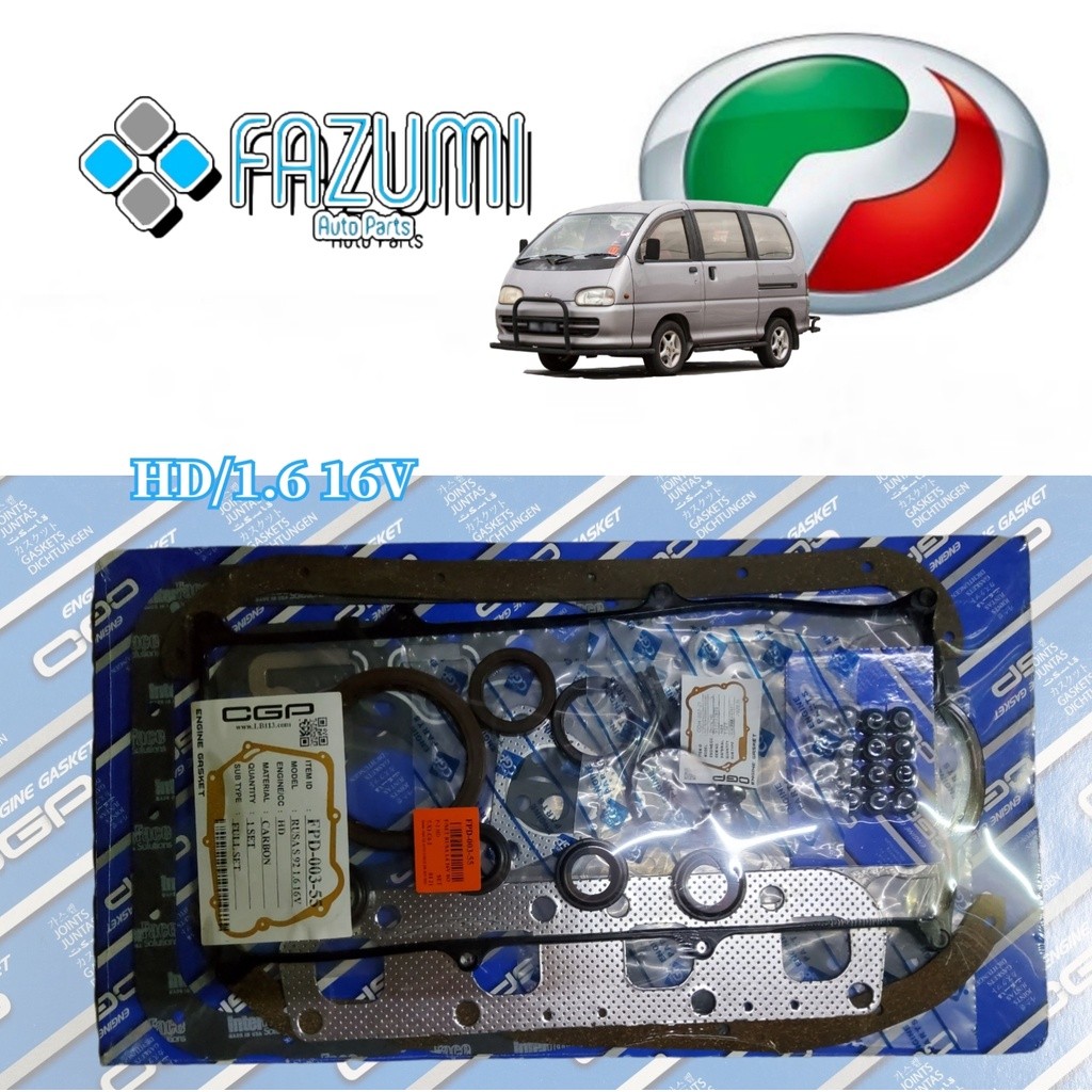 Perodua Rusa Van 1.6 CGP Overhaul Full Set Kit | Shopee Malaysia