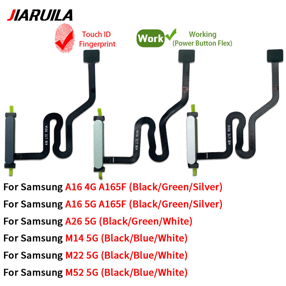 New Fingerprint Scanner For Samsung Galaxy A16 4G 5G A165F A166B A26 ...