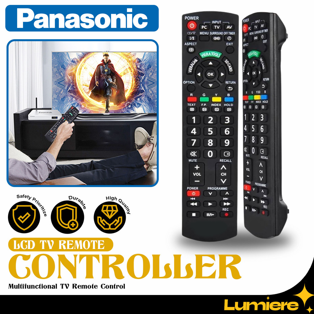 RM-D920 Replacement for PANASONIC Multifunction Television Controller Universal Remote Control ...