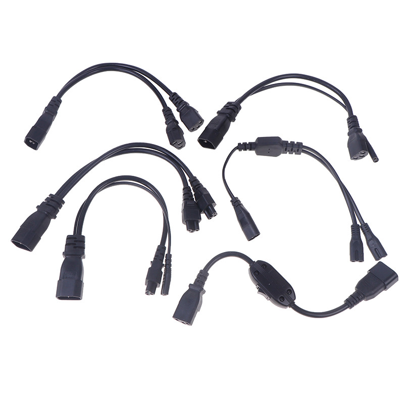[OriginalGrass] IEC C14 Male Plug To 2XC13 C5 C7 C11 Female Y Type ...