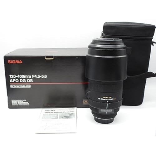[USED] SIGMA Telephoto Zoom Lens APO 120-400mm F4.5-5.6 DG OS HSM for ...