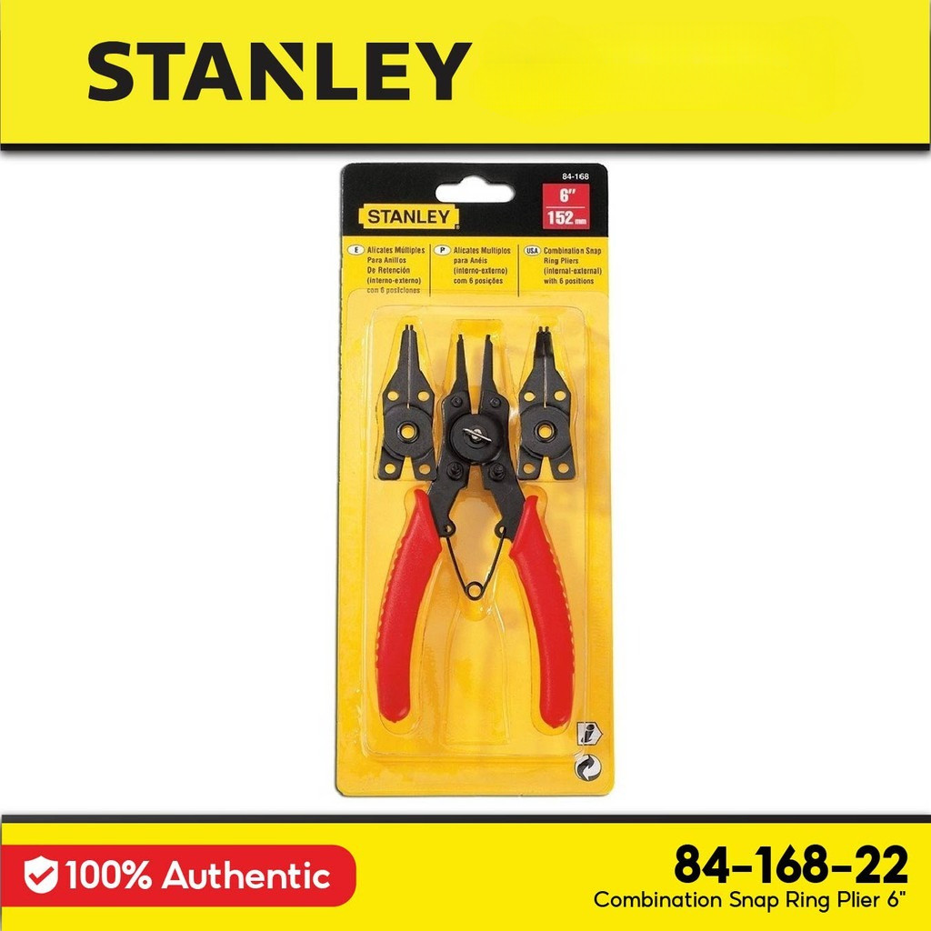 [ STANLEY ] (84-168) Internal & External Circlip Plier Set | Snap Ring ...