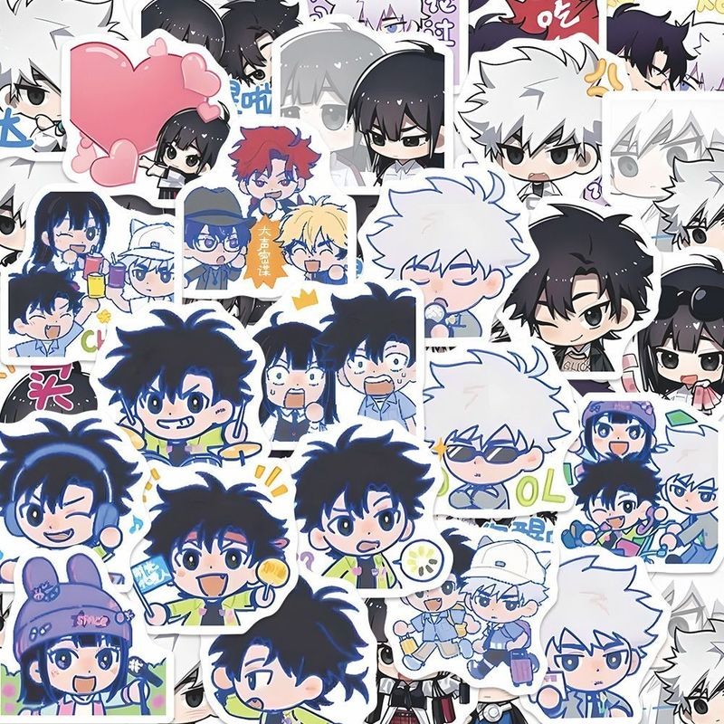 70Pcs/Set Link Click Shi Guang Dai Li Ren Stickers Cheng Xiaoshi Lu ...