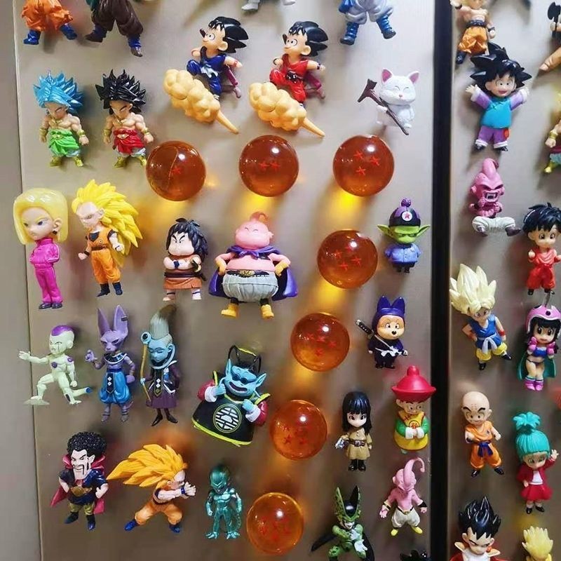 Dragon Ball Son Goku Saiyan Refrigerator Sticker Broly Three ...