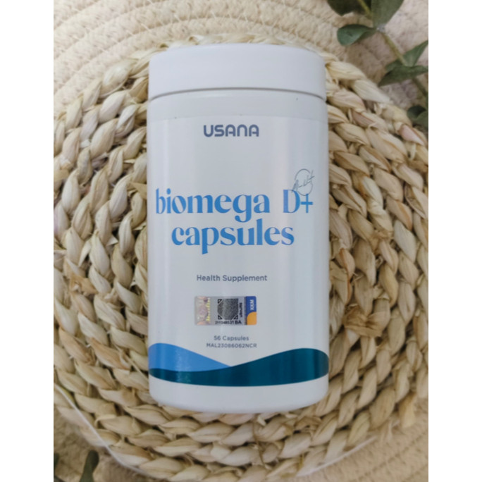 USANA Biomega D+ III Plus Exp 2026 (100% ORIGINAL) (EPA+DHA) READY ...