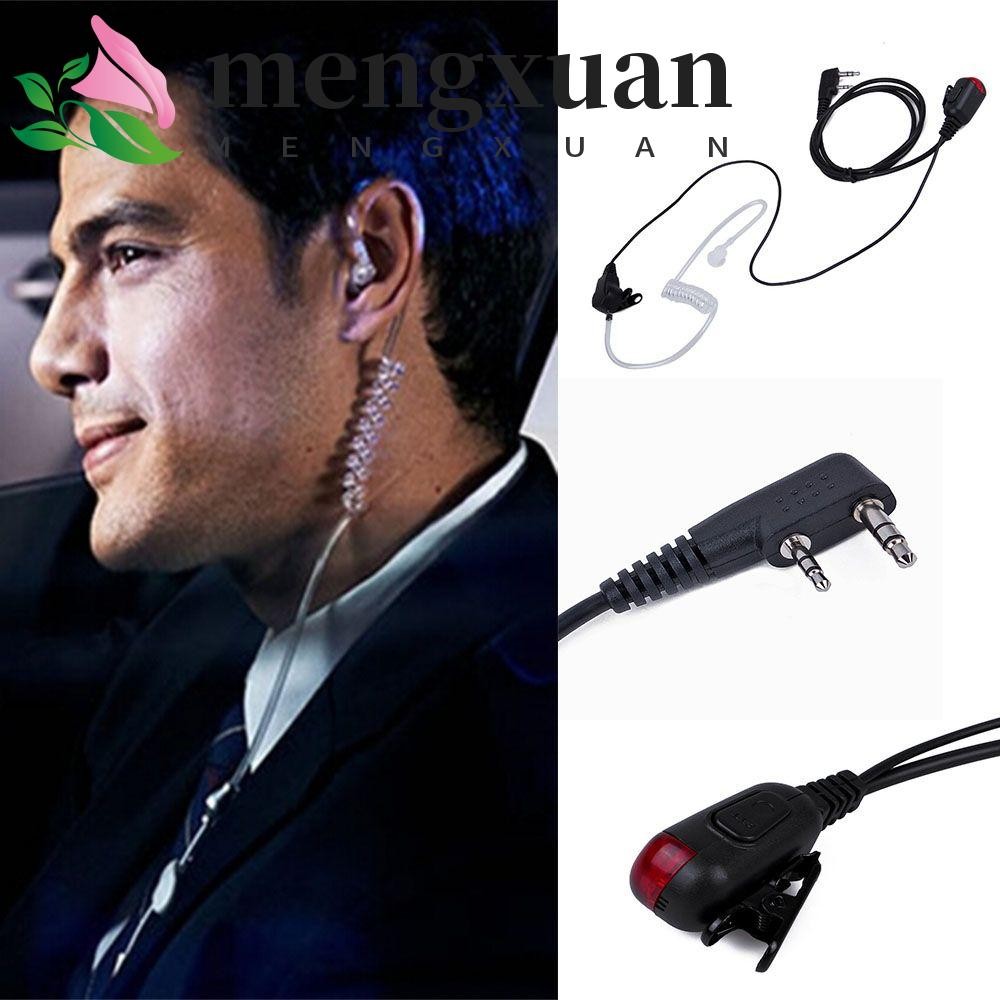 MENGXUAN FBI Style New Stylish Talkabout Radio Walkie 2 Pin Earpiece ...
