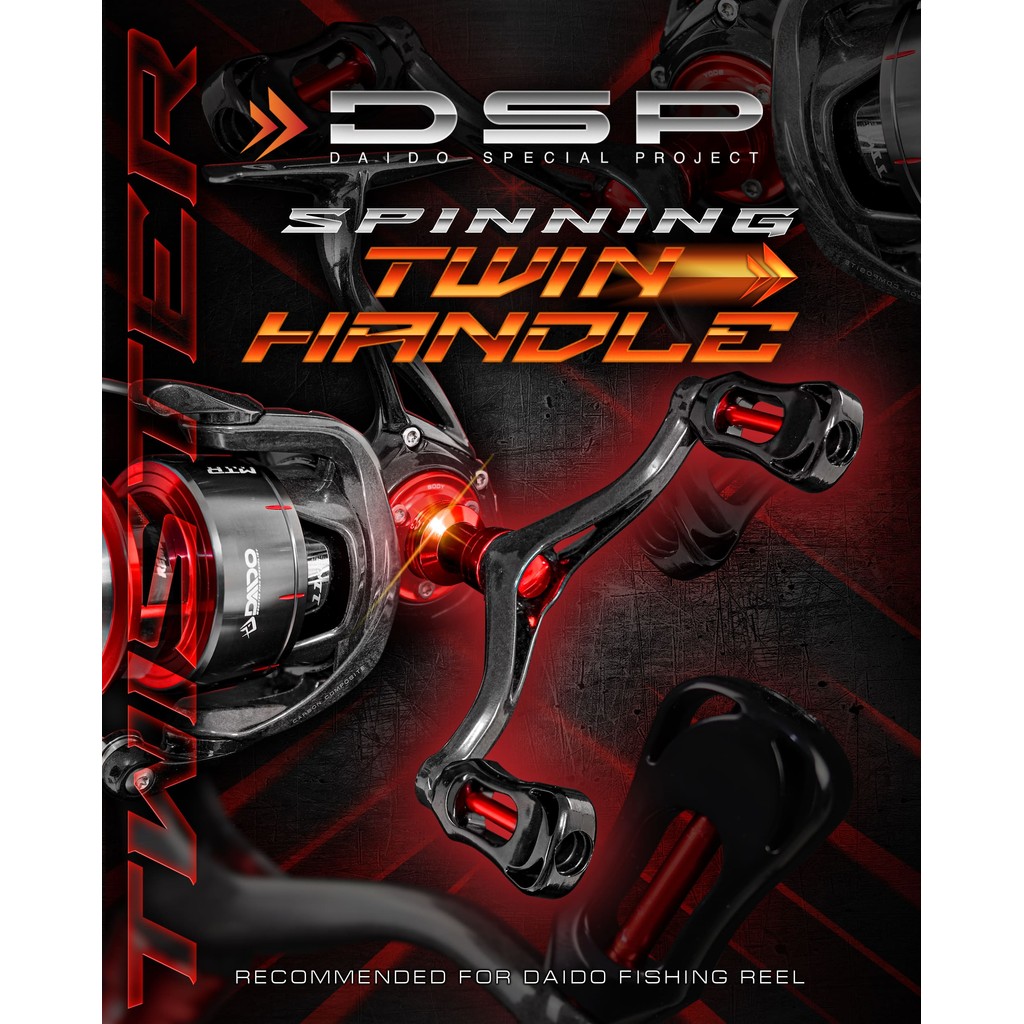 DSP Handle Reel Spinning Twin/Twister - Daido Handle Reel | Shopee Malaysia