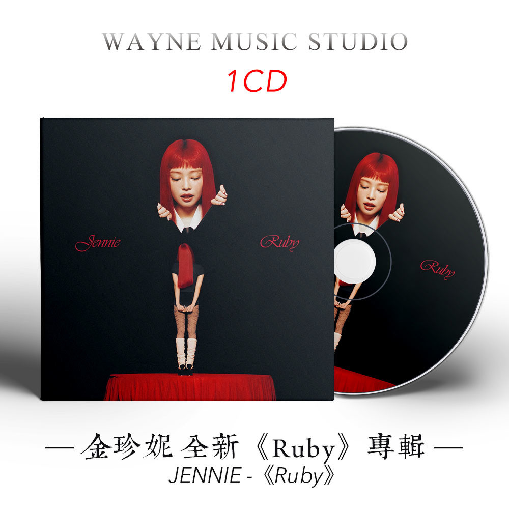 JENNIE Album Kim Jenny BLACKPINK Korean Popular Songs Car Music CD Disc ...