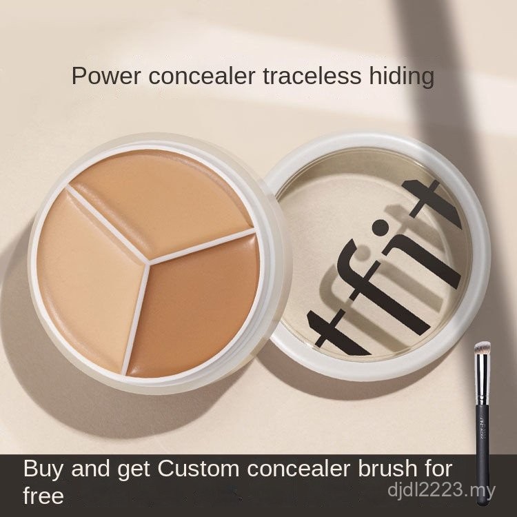 Concealer Palette Concealer plate TFIT Three-color Concealer Palette ...