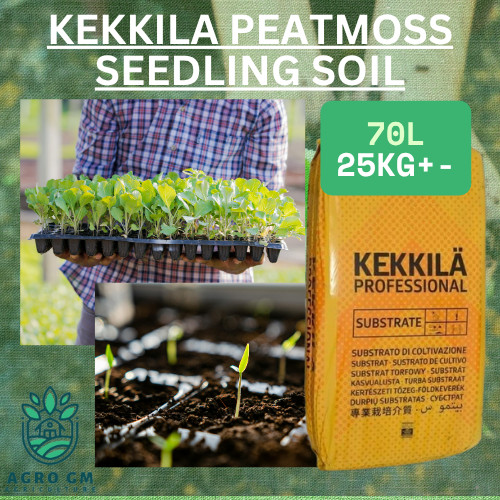 70L 25+-KG KEKKILA PEATMOSS HOLLAND/TANAH SEMAIAN/SEEDLING SOIL/PEAT ...