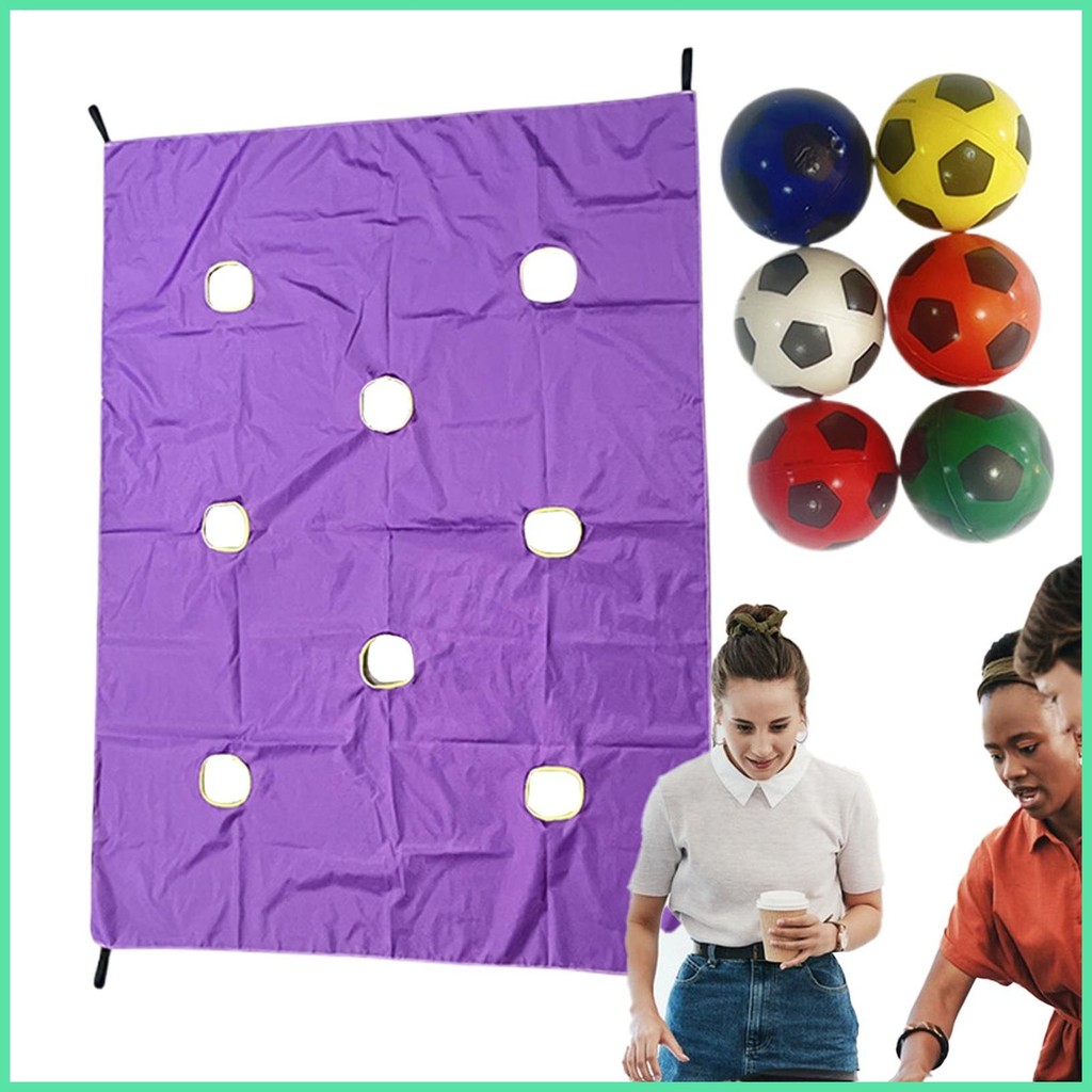 Teamwork Hole Tarp Game Teamwork Group Exercise Activities Outdoor ...