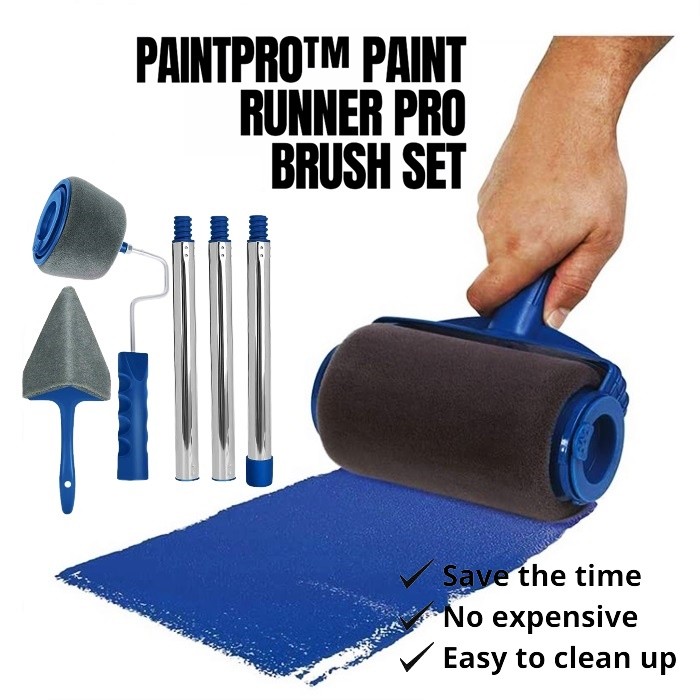 [FREE Handle Pole] Set Berus Cat Dinding Dengan Tangki Isi Cat Mudah ...