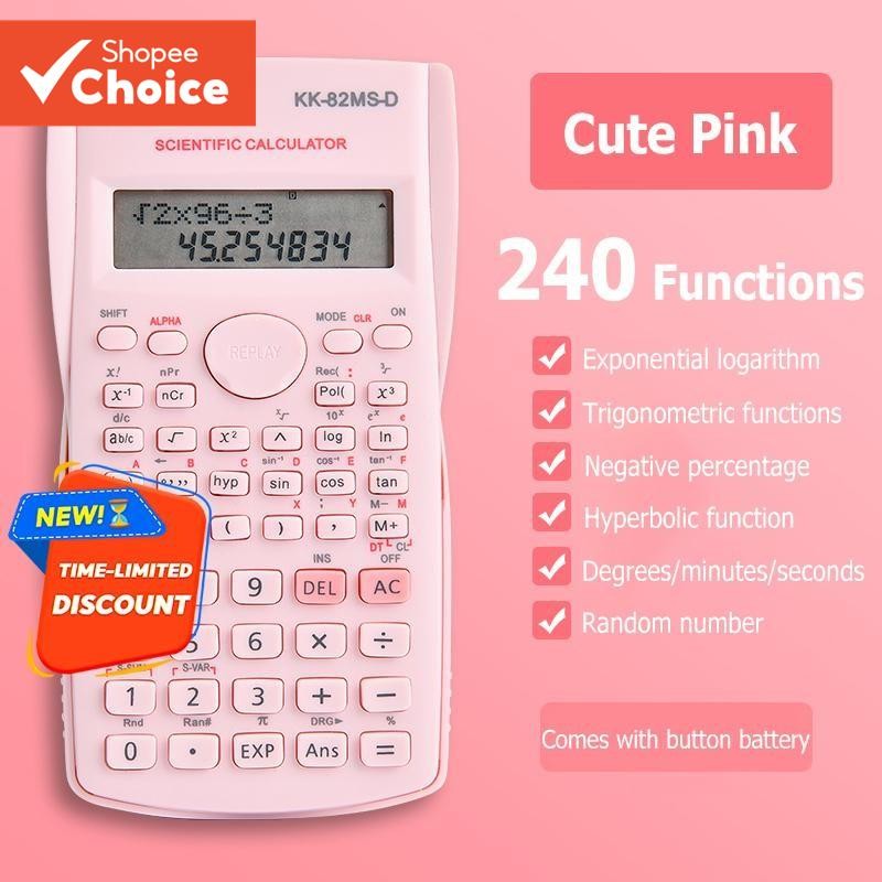 Scientific Calculator Student Fixed Calculator Exam Creative Color ...