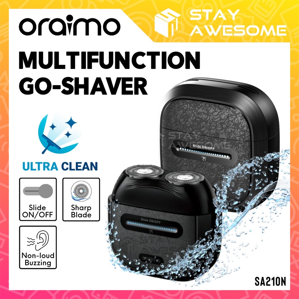ORAIMO Portable Shaver Machine Mini Electric Shaver With 2 Floating ...