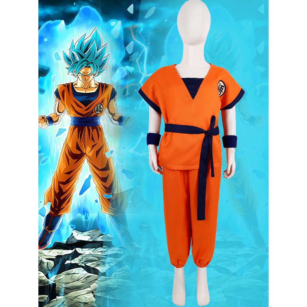 goku costume for kids goku cosplay dragon ball son goku costume for ...