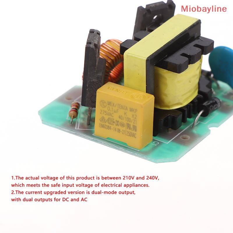 {Miobayline} 12V To 220V 40W DC-AC Boost Inverter Dual Channel Inverse Converter Booster Module ...