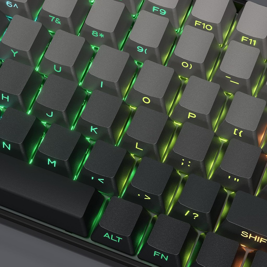 PBT Keycaps - Side Printed Keycaps 60 65 75 100 Percent, Double Shot ...