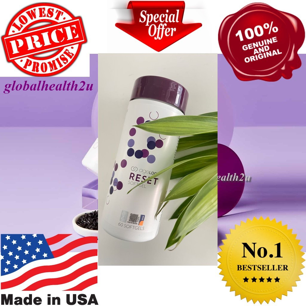 AUTHENTIC EXP 02/2026 Nuskin Nu Skin Ageloc Reset Meta Reset (60 ...