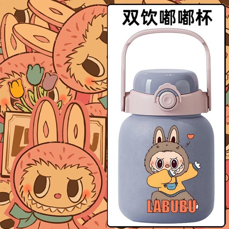 LABUBU LABUBU Cartoon Anime Cute Insulated Water Cup, Stainless Steel ...