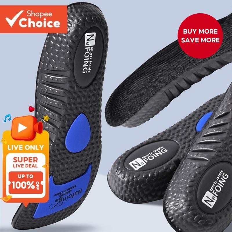 Orthotic Arch Support Insoles For Running Shoes, Flat Feet Inserts With ...