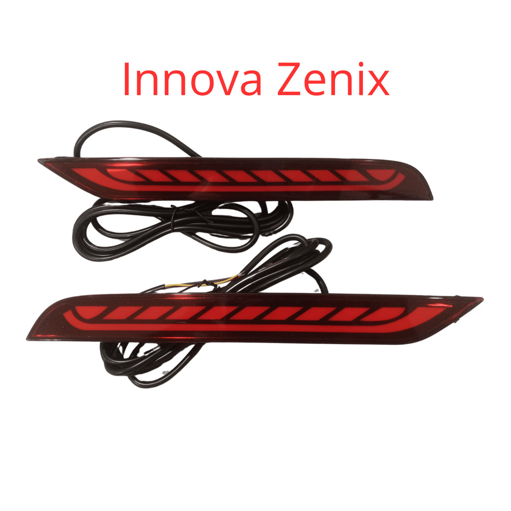 Innova Zenix 2023 Rear Bumper Reflector Light Up | Shopee Malaysia
