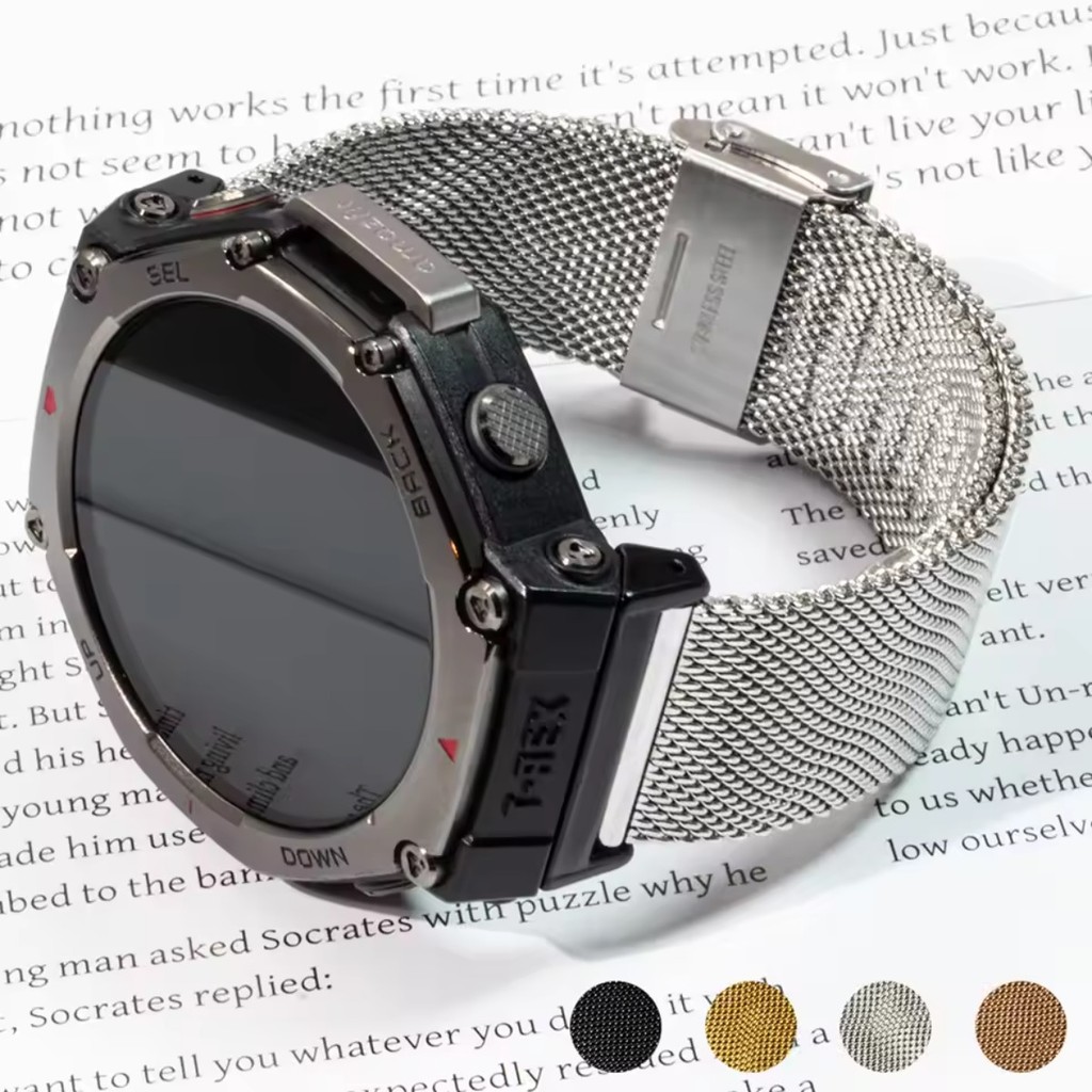 Metal Bracelet for AMAZFT T-REX 3 Watch Strap for Amazfit T Rex 2 ...