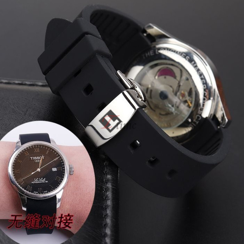 18mm 19mm 20mm 21mm 22mm 24mm Soft Silicone Watch Band for Tissot Sport ...