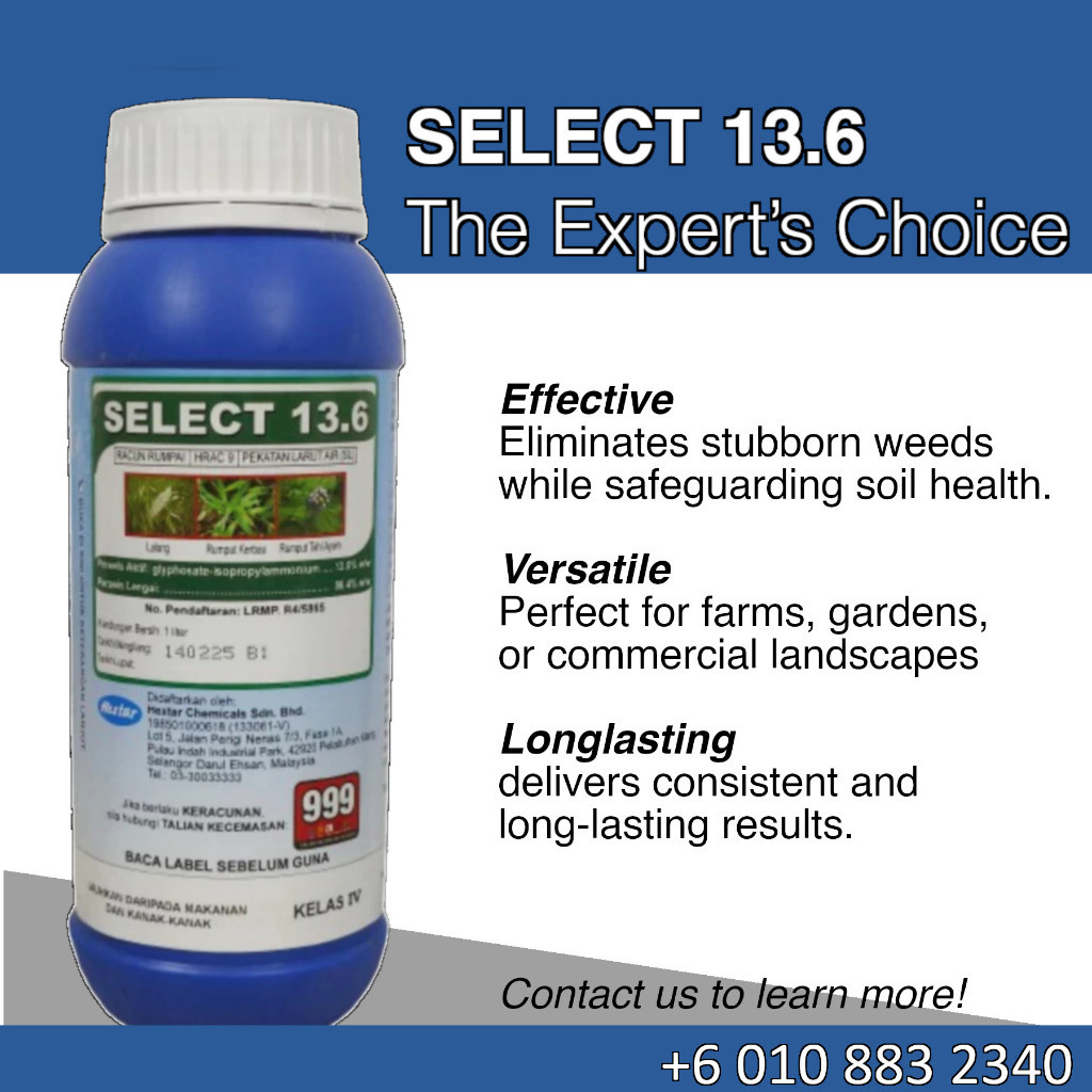 SELECT 13.6 Best Herbicide Weed Killer Lawn Care Cheap Glyphosate Racun ...