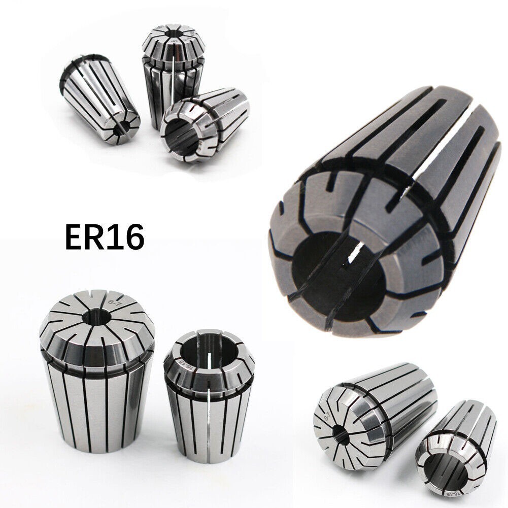 【GTTR】ER16 Clamping 1~9.5mm Spring Collet for CNC Milling Lathe Tool ...