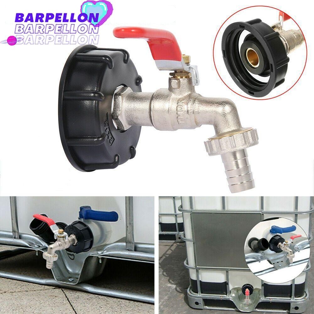 BARPELLON IBC Tank Tap Adapter, S60*6 Coarse Thread Valve Fitting Water ...