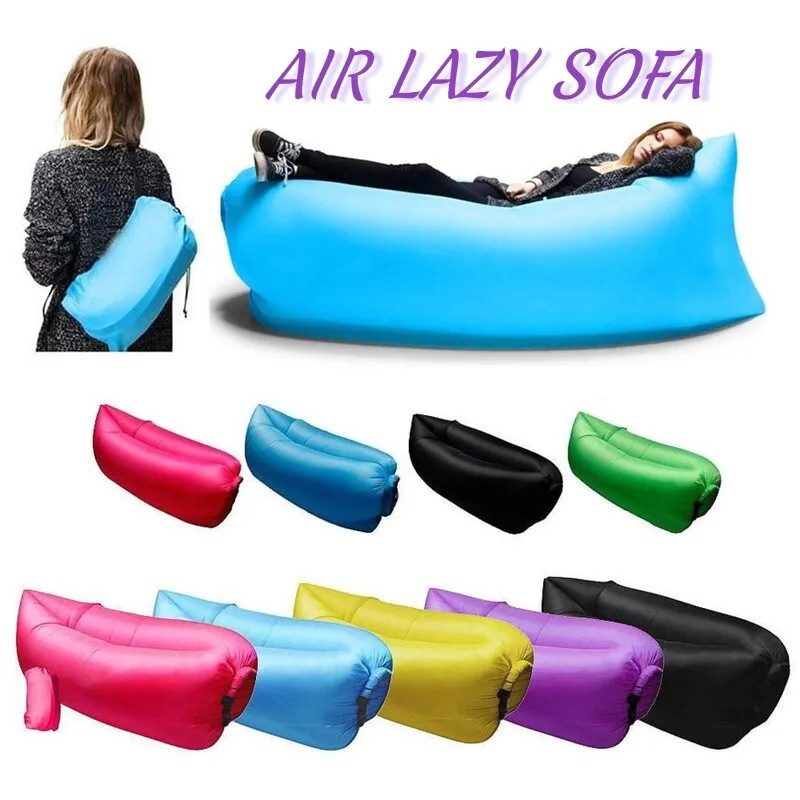 Inflatable Wind Picnic Camping Lamzac Air Lazy Sofa Lounge Bed Outdoor ...