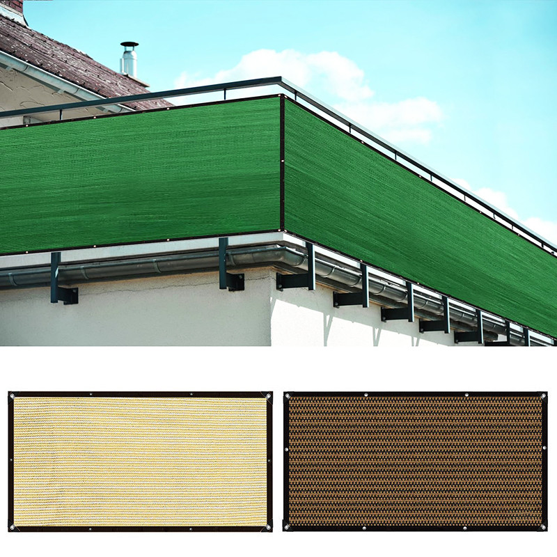 【MY Ready Stock】Fence Sun Shade Mesh Balcony Shade Net Privacy Screen ...