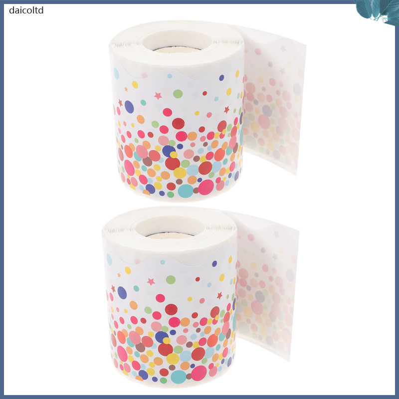 2 Rolls Bulletin Board Border: 65.6 Feet Self-Adhesive Chalkboard ...