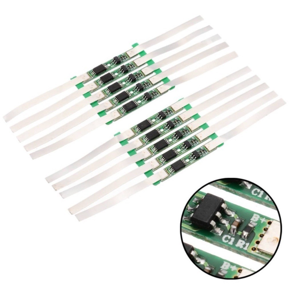 1s protection circuit 3.7v 3A Bms for 18650 Li-ion battery | Shopee ...