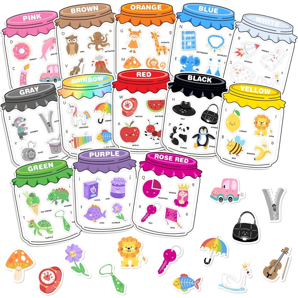 ABC Magnets for Toddlers 1 2 3 Magnetic Colors and Alphabets for 13 ...