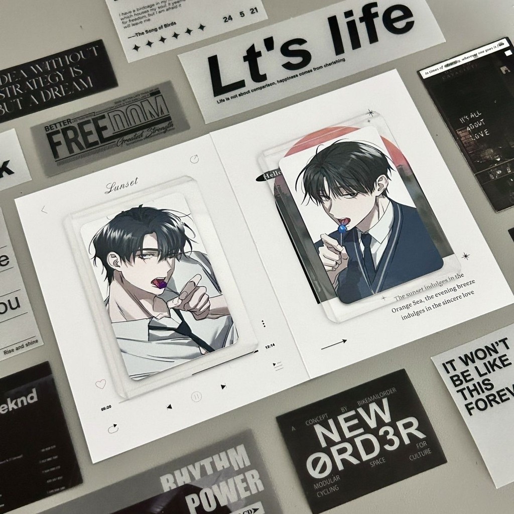 The Hunters Gonna Lgy Low 3 Inches Card Bookmark Korean Bl Manwha Book ...