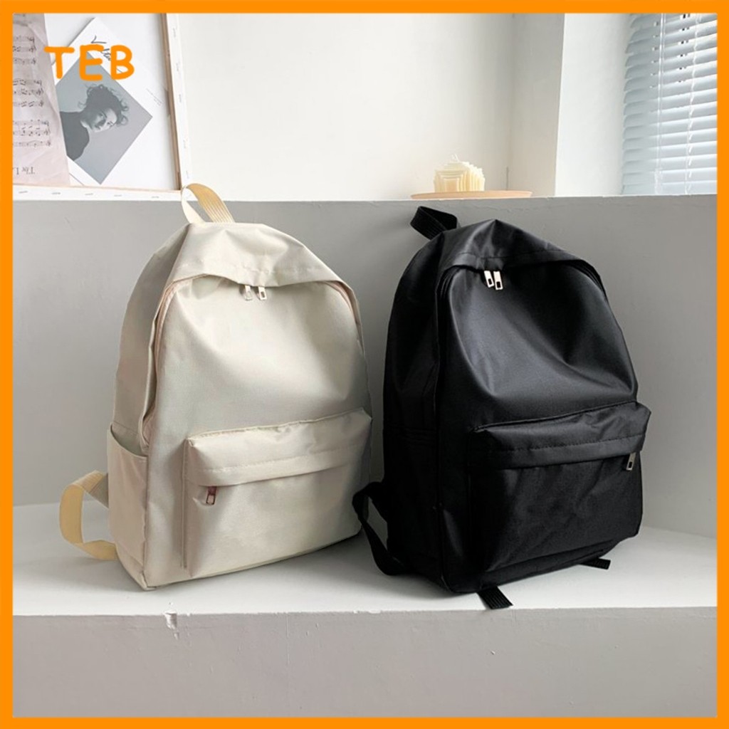 Minimalist Korean Backpack for School & Casual | Beg Galas Gaya Korea ...