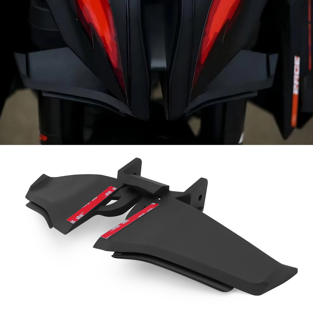For Motorcycle Front Lip Guide Cover Downforce Winglet Aerodynamic Wing ...