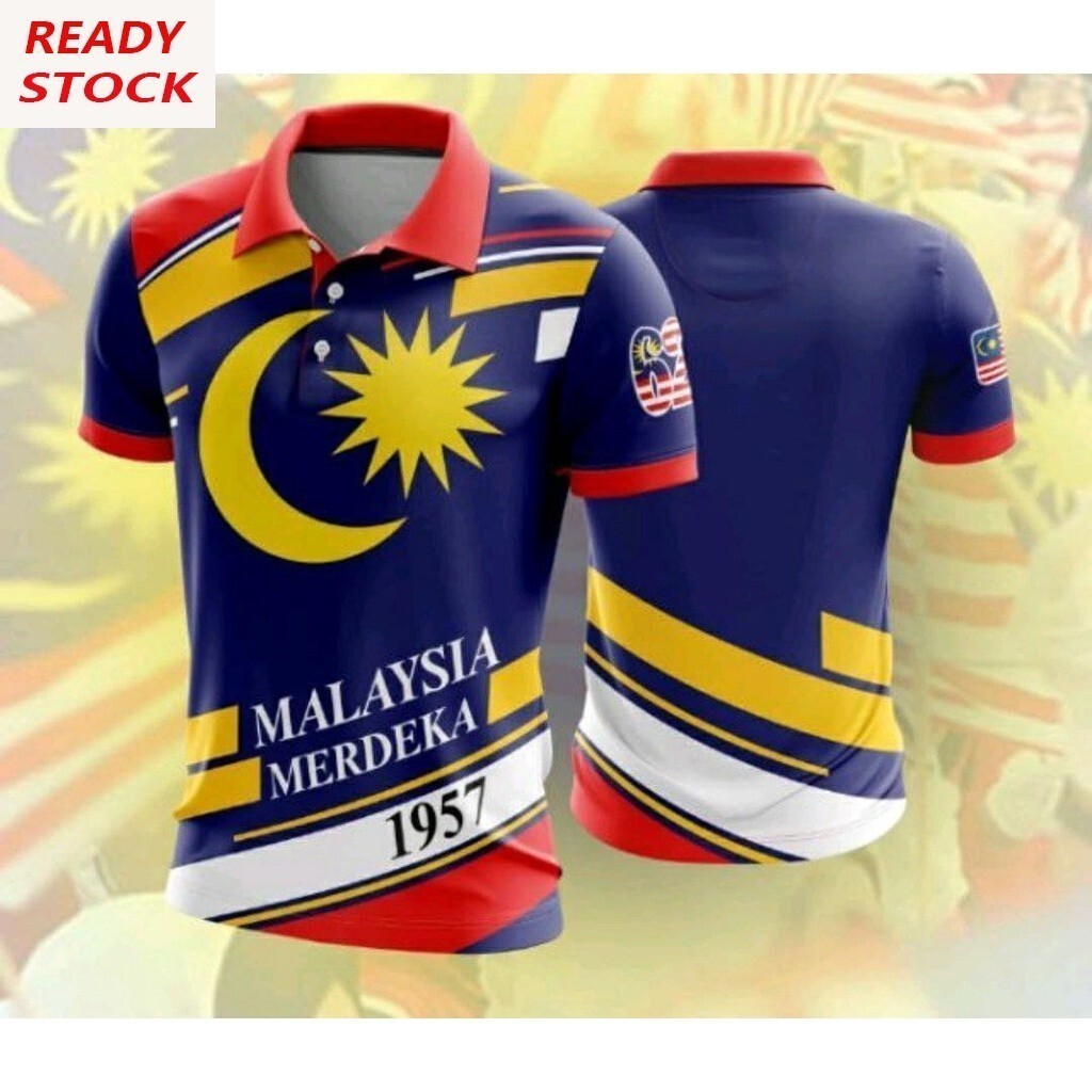 Merdeka boy shirt adult flag shirt Independent tshirt 2025 adults kids ...