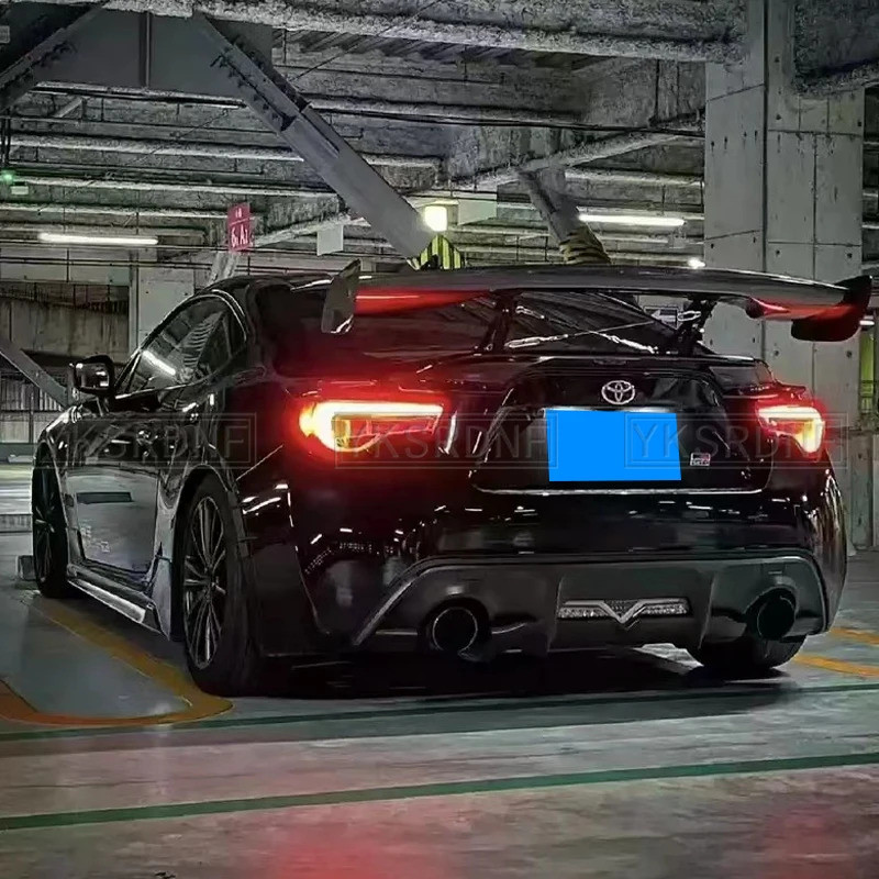Universal Car-Styling Carbon Fiber Pattern Rear Trunk Spoiler GT Wing ...