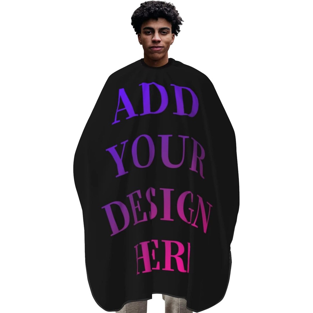 Custom Personalized Barber Cape for Men Salon Cape Design Your ...