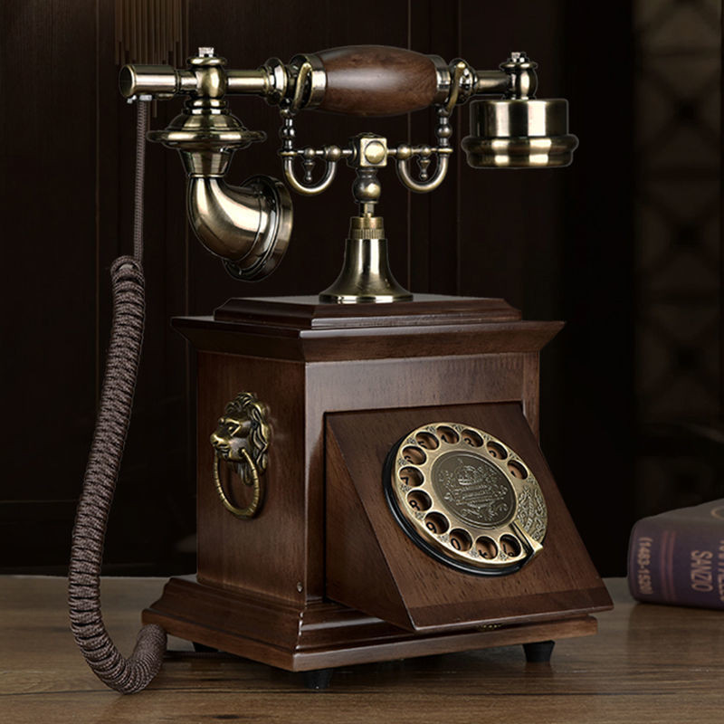 Special Old-fashioned Republic of China Solid Wood Rotating Disc ...