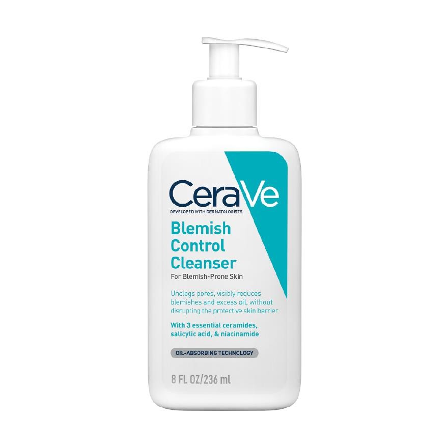 CeraVe Acne Blemish Control Cleanser 236ml | Shopee Malaysia