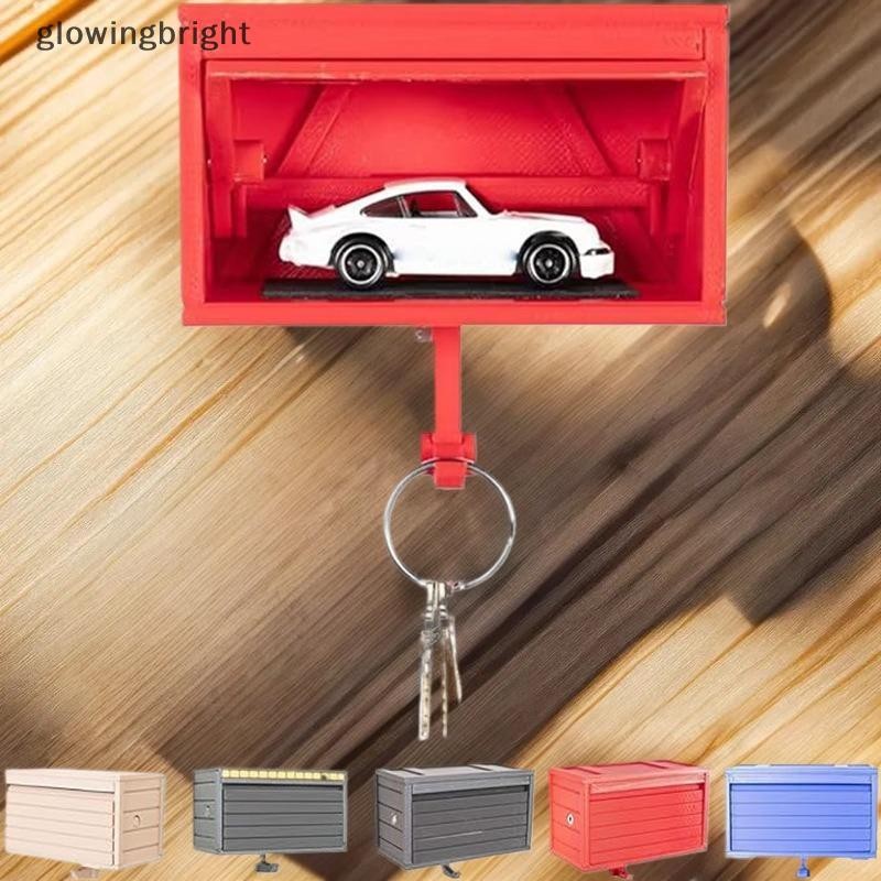 [glowingbright] Car Garage Key Holder With Opening Door Fun 3D Printed ...