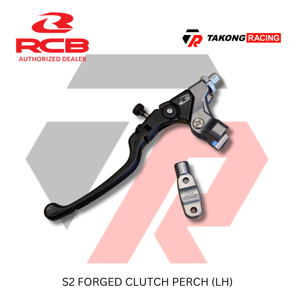 RCB S2 FORGED ADJUSTABLE LEVER CLUTCH PERCH (LH) - TITANIUM | Shopee ...