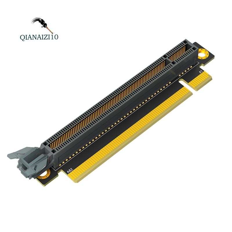 PCI-E 16X 3.0 90 Degree Reverse Male to Female Riser Card Add on Card ...