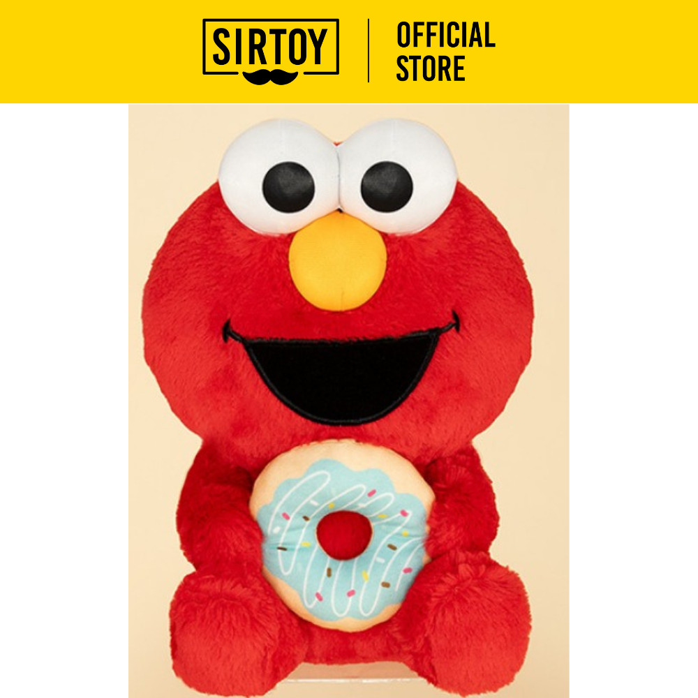Furyu Sesame Street Plush Toy - Elmo (Green Donut) | Shopee Malaysia