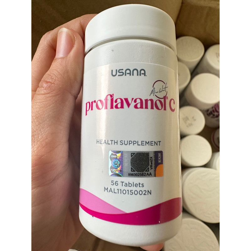 USANA Proflavanol C100 Usana EXP 2026 葡萄籽精华 | With KKM STICKER 100% ...