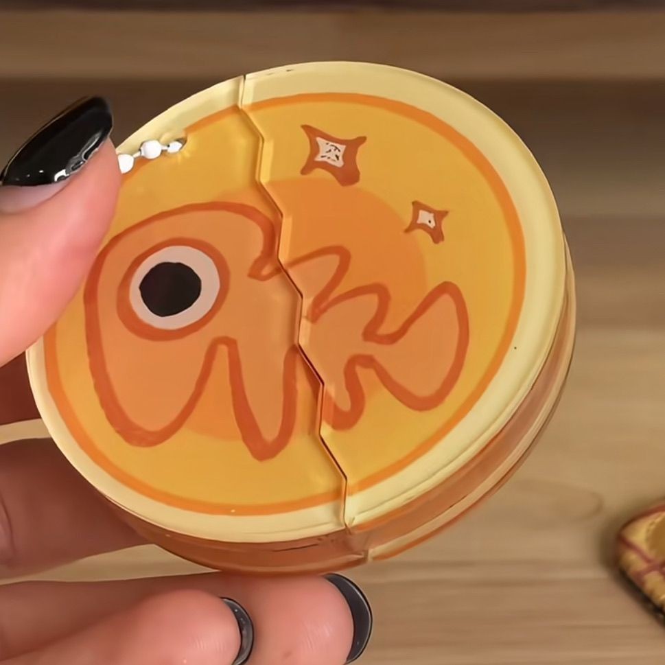 Salmon Anime Keychain Women Drawing Acrylic Key Chain Man Splatoon 3 ...